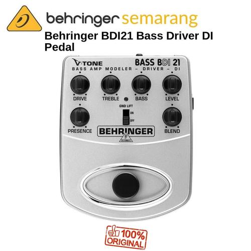 Jual Behringer BDI21 BDI 21 Bass Preamp Efek Pedal - Kota Semarang ...