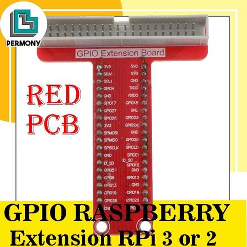Jual Raspberry Pi GPIO Extension 40 Pin Expansion Adapter - Red Board ...