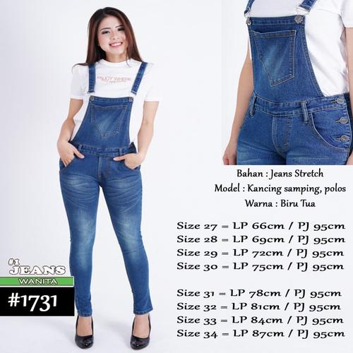 Jual Jumpsuit Skinny Panjang Wanita - Hitam, 30 - Jakarta Pusat - no1 ...