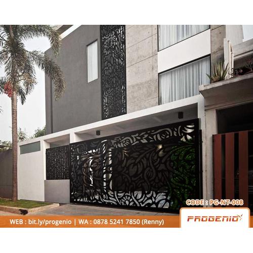 Jual Pagar Minimalis | Pagar Rumah | Pagar Plat Besi | Pagar Laser ...