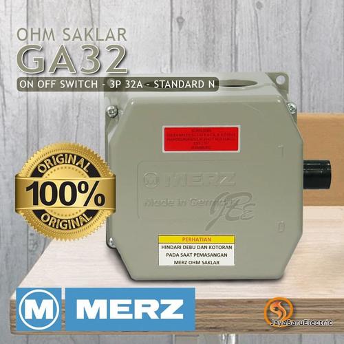 Jual Ohm Saklar / Cam Switch / ON OFF Switch Merz 3P 32A GA32 - Jakarta ...