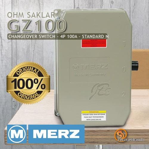 Jual COS / Ohm Saklar / Cam Switch / Changeover Switch Merz 4P 100A ...