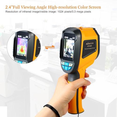 Jual Thermal Camera HTI HT02D Imager Infrared Thermometer Gun HT-02D ...