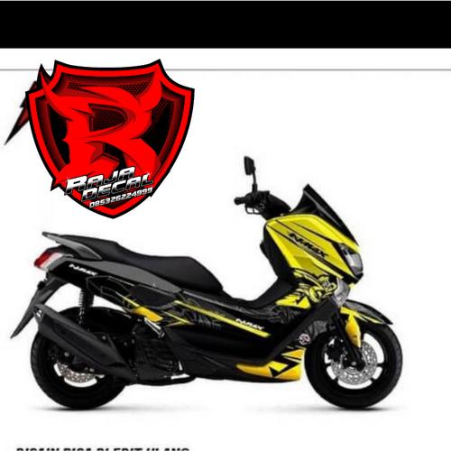 Promo sticker decal yamaha NMax kuning hitam - Kab. Pati - RajaDecal ...