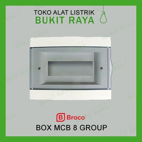 Jual 17108 Broco Box MCB 8 Group Inbow - Transparent - Kota Surabaya ...