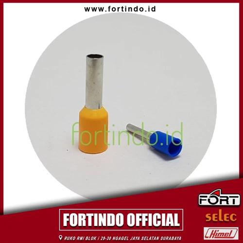 Jual FERRULES E-7508 Biru Insulated 0.75mm SKUN KABEL Tusuk Sleeve FORT ...