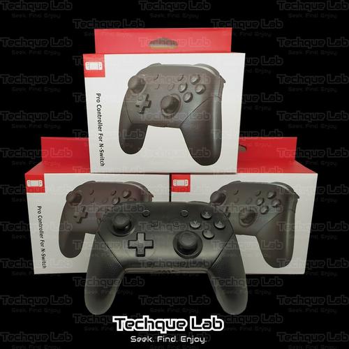 Jual Nintendo Switch Pro Controller / Gamepad / Game Pad Black Edition ...