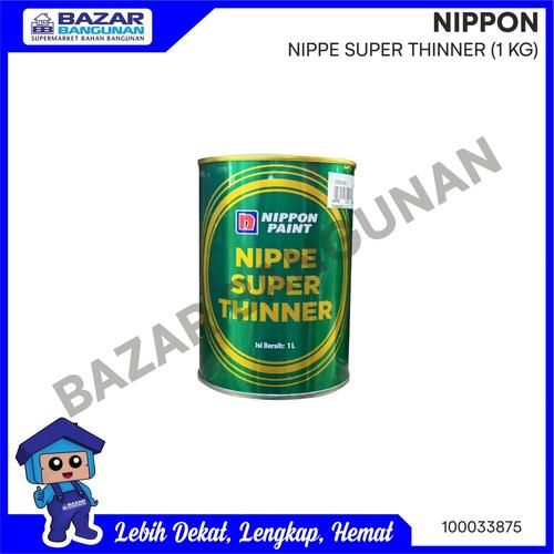 Jual THINNER TINER PENGENCER CAT NIPPON PAINT NIPPONPAINT NIPPE SUPER 1 L - Kota Bekasi - Bazar ...