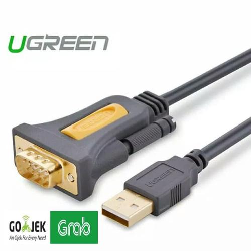 Jual Ugreen Serial RS232 / DB9 male to USB Kabel Adapter Converter - 1m ...