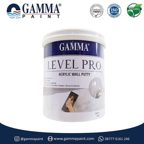 Jual LEVEL PRO Plamir Tembok Premium 1KG - ACRYLIC WALL PUTTY - White ...