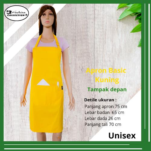 Jual apron kuning polos - Kuning - Jakarta Barat - Hadrian Collection ...