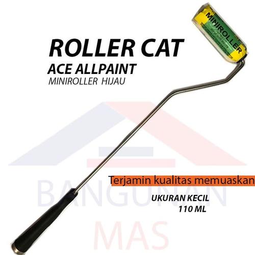 Jual KUAS ROLL ACE/ ROLL KUAS KECIL ACE GAGANG PANJANG hijau - Jakarta ...