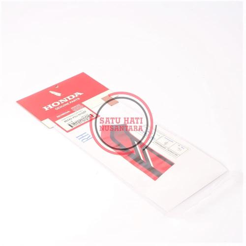 Jual (Genio) Honda ORI Sticker Stripe R L Front Cover Type 1 - BLACK ...