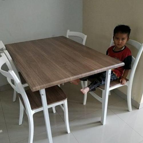 Jual meja makan minimalis 4 orang fiber olympuc - Kota Bekasi - Kastil ...