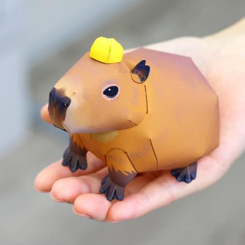 Jual Capybara Papercraft - Kab. Bekasi - Papercraft Tiviti | Tokopedia