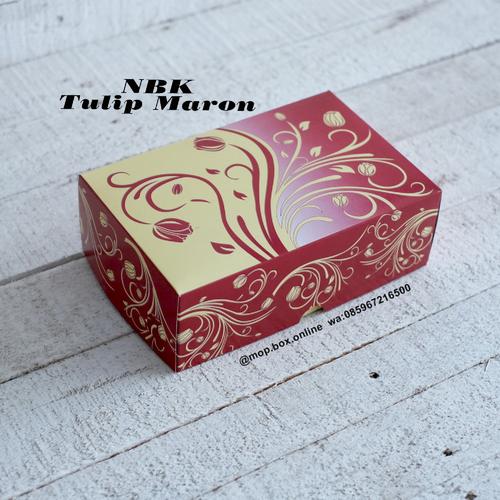 Jual 50pcs Dus Martabak NBK Batik TULIP Kotak Terangbulan 20x13 Box ...