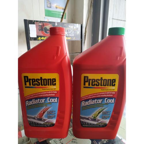 Jual Air Radiator Prestone 1 Liter warna merah dah hijau - Hijau - Kota ...