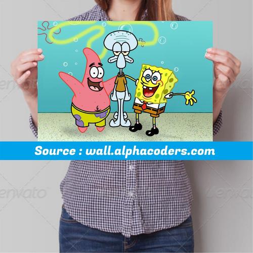 Jual Poster Anime Terlengkap A3 - Spongebob 10k - Kota Surakarta ...