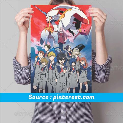 Jual Poster Anime Terlengkap A3 - Darling In The Franxxx - Kota ...