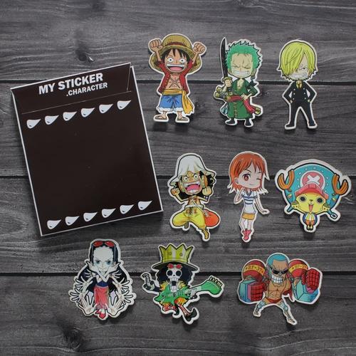 Jual Sticker Anime Terlengkap - Anime One Piece Mugiwara Crew 1 - Kota ...