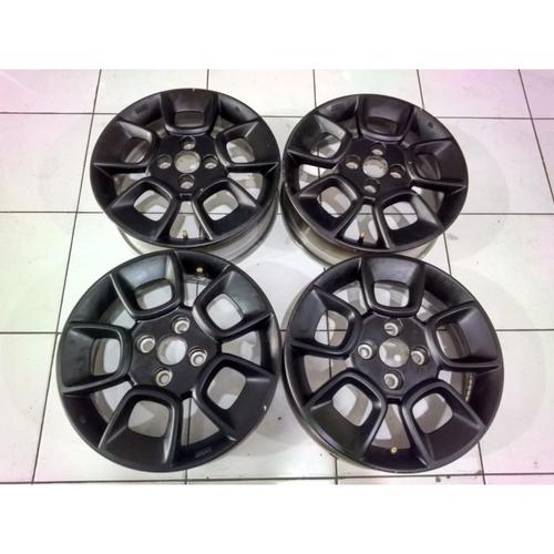 Jual velg original ignis r15 pcd 4x100 lebar 5,5 offset 50 black ...