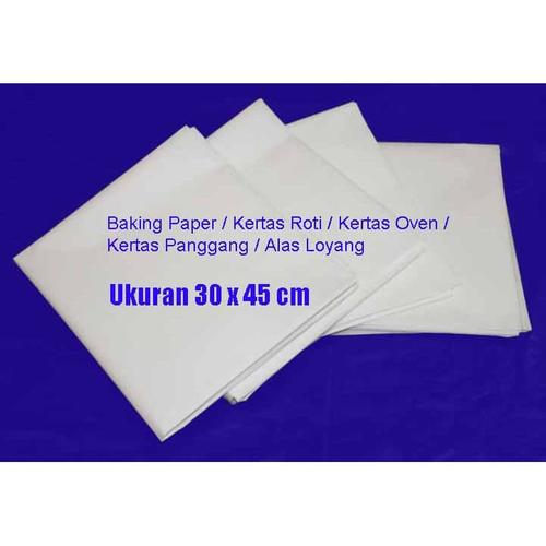 Jual Kertas Roti/Baking Paper/Alas Loyang/Kertas Oven/ Kertas Pola ...