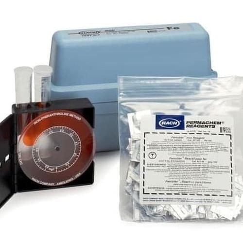 Jual HACH 1464-00 Iron Color Disc Test Kit Model IR-18 Hach 146400 ...