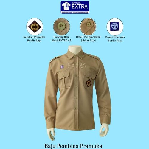 Jual Baju Pembina Pramuka Rafilo Putra Lengan Panjang - Kota Pontianak ...