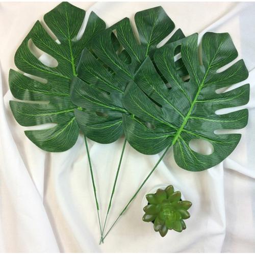 Jual Daun Monstera Artificial Besar 60cm / Tanaman Pajangan / Dekorasi ...