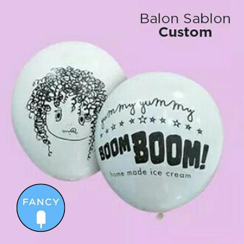 Jual balon sablon latex custom untuk media promosi - Kota Bekasi - Toko ...