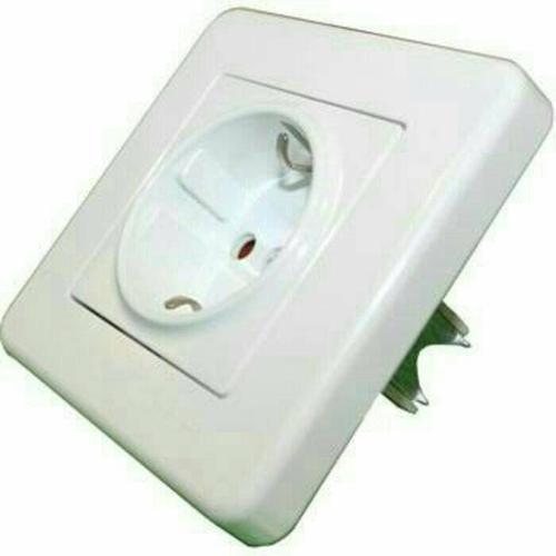 Jual Schneider Leona stop kontak 16A 1 gang LNA2900121 Cok tipe Schuko ...