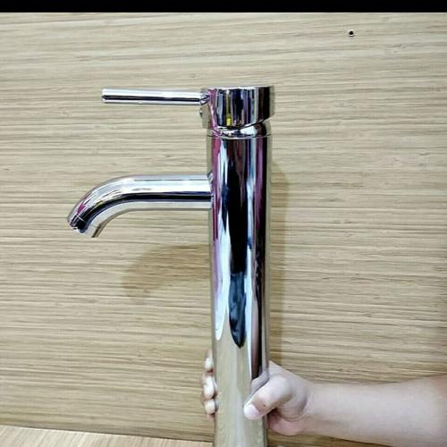 Jual kran wastafel tinggi / kran wastafel bambu / kran wastafel mangkok ...