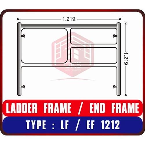 Jual Ladder/ End Frame Scaffolding 1212 (Tinggi 120 Cm) - Jakarta Barat ...