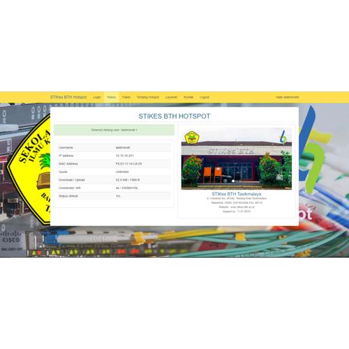 Jual TEMPLATE MIKROTIK UNTUK UNIVERSITAS - HOSTPOT MIKROTIK - Kota Padang - SEPUTAR CODING ...
