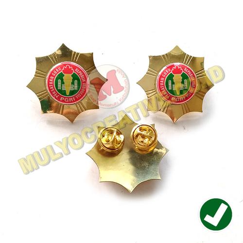 Jual Pin Bintang Logo PGRI Lencana Pin PGRI Model Bintang Murah - Kab ...