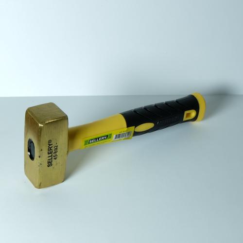 Jual SELLERY Palu Kuningan 2Lb / 1Kg Gagang Fiber 45-692 Brass Hammer ...