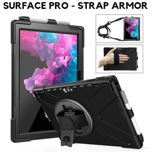 Jual Microsoft Surface Pro 4 5 6 7 Strap Holder Armor Case Casing Cover ...