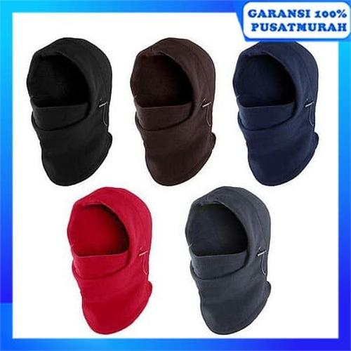 Jual Masker Multifungsi Ninja Scarf 6 in 1 Balaclava Full Face - Abu ...