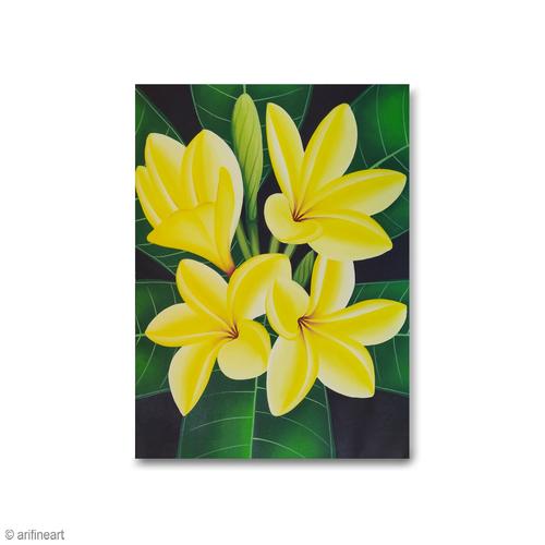 Jual Lukisan Bunga Kamboja - Kab. Gianyar - Ari Lestawan | Tokopedia