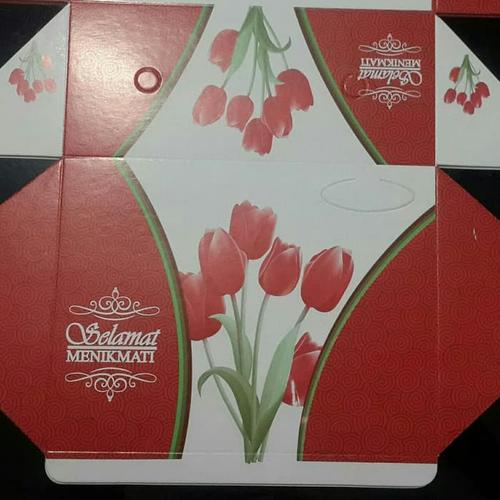 Jual Dus Snack 12x16 Kotak Makan Nasi /Dus GS Sukawa Motif / Polos ...
