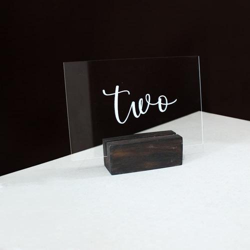 Jual Nomor Meja Akrilik | Nomor Meja | Table Number - Jakarta Timur ...