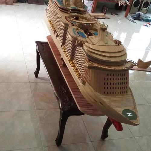 Jual miniatur kapal pesiar dari bambu / kayu - Kab. Bandung - ohendkioff | Tokopedia
