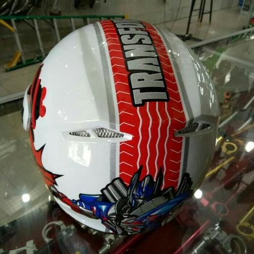 Jual HELM ANAK GM TRANSFORMER MERAH LIS PUTIH - Jakarta Barat - PGX ...