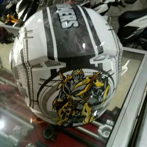 Jual HELM ANAK GM TRANSFORMER PUTIH SILVER - Jakarta Barat - HYT Motor ...