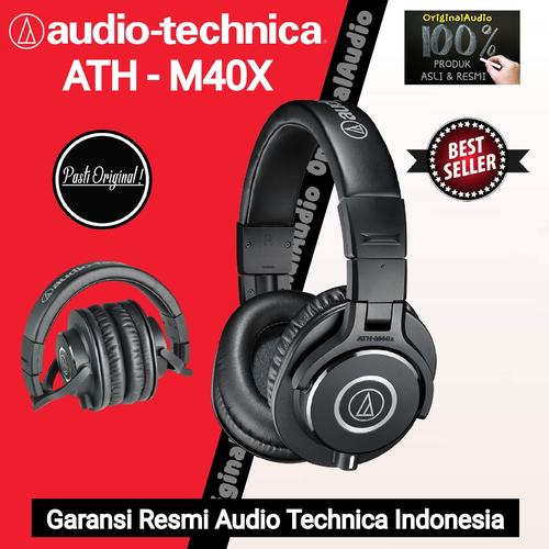 Jual Audio Technica ATH M40X / ATH-M40X Headphone Recording - Jakarta ...