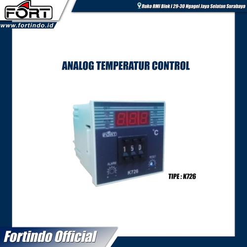 Jual Analog Temperatur Control K726 FORT Pengatur Suhu Thermo Control ...