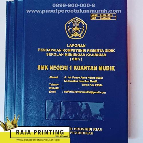 Jual pabrik map raport/ijazah k13 sesuai standar nasional design custom ...
