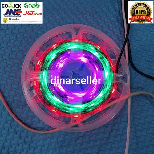 Jual LED STRIP RGB RUNNING 5050 SET + IC PINTAR IP44 WATERPROOF + TRAFO ...