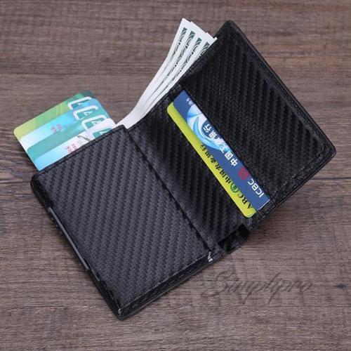 Promo Dompet Pria Keren Anti RFID Premium Card Holder Modern Mini ...