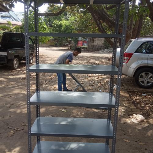 Jual lemari rak besi siku tebal 6 susun - Kab. Bogor - Mulya jaya rak ...